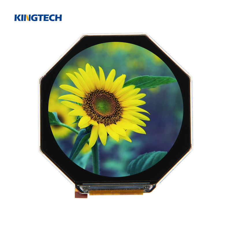 600nits 3.34 Inch 320x320 MIPI Interface Round TFT Display: kingtechdisplay